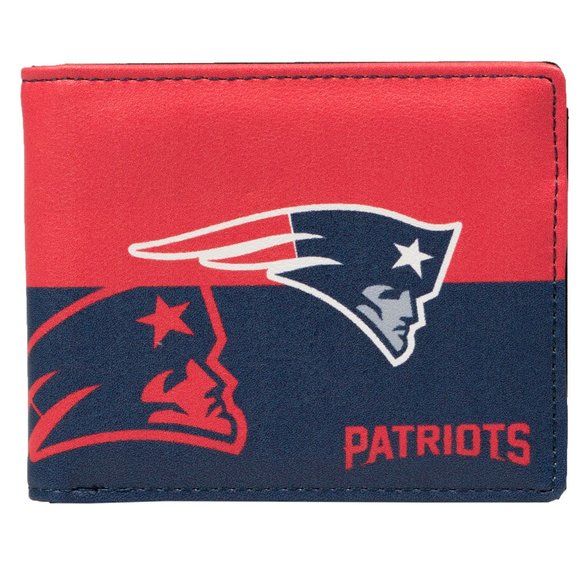 Bags | Nfl New England Patriots Bifold Wallet | Poshmark